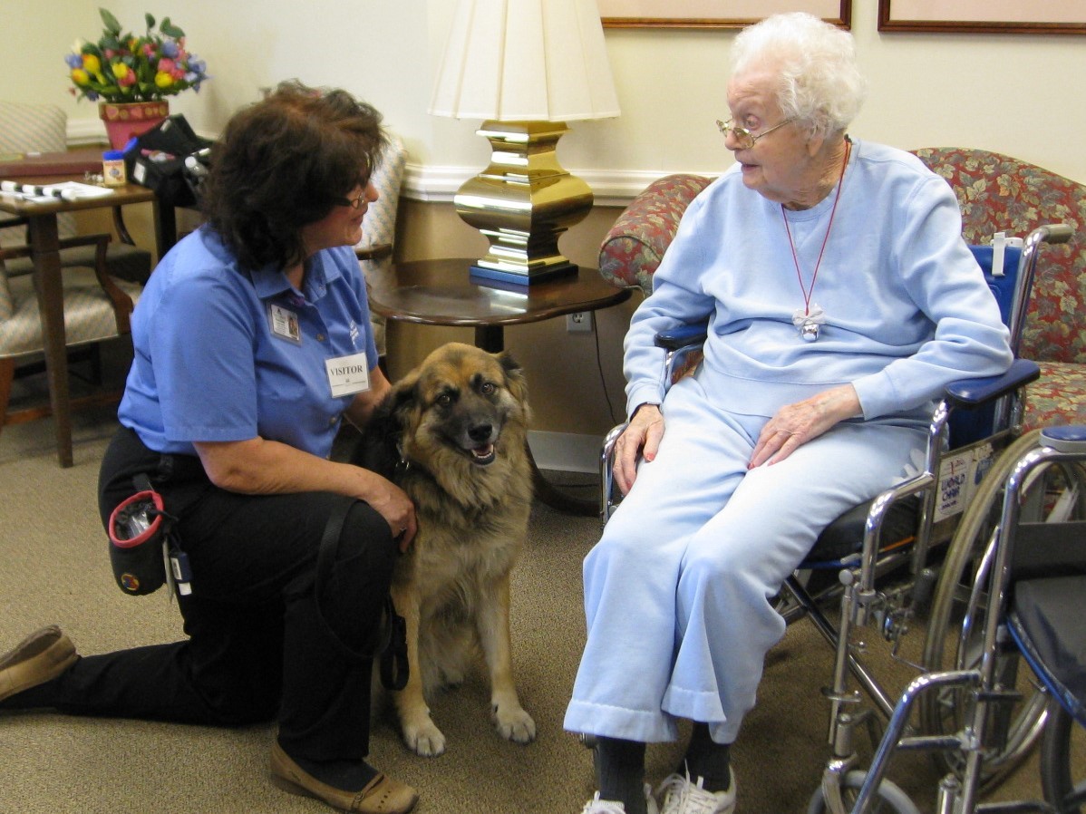Animal Therapy in Kansas City | Touching Lives | Mo-Kan Pet Partners